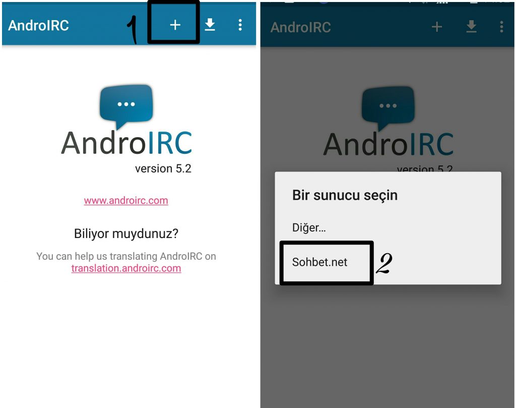 Android irc Kurulum ve Ayarları Resimli Anlatım - Türkiye'nin En Canlı ...